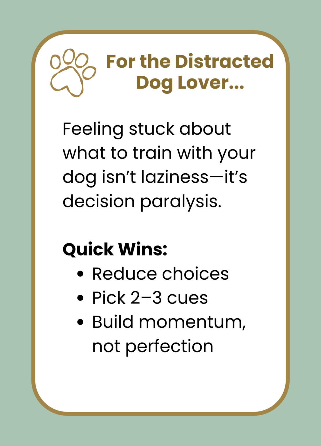 Simple ADHD Dog Training Goals: Staying Consistent
